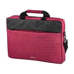 Hama Laptoptasche Laptop-Tasche "Tayrona", bis 34 cm (13,3), Dunkelgrau Notebook Tasche, rot