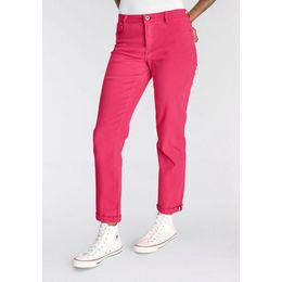 alife and kickin Alife & Kickin High-waist-Jeans Straight-Fit AileenAK NEUE KOLLEKTION, rosa