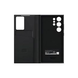 Samsung Smart View Wallet Handyhülle für Samsung Galaxy S23 Ultra schwarz