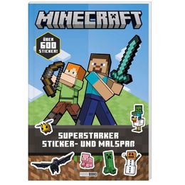 Minecraft: Superstarker Sticker- und Malspaß - Panini, Kartoniert (TB)