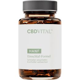 Hanf Einschlaf Formel Kapseln von CBD VITAL (60 Stk.)