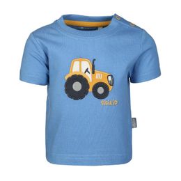 Sigikid - T-Shirt KLEINER TRAKTOR in blau, Gr.74