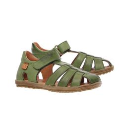 Naturino - Leder-Sandalen SEE mit Zehenschutz in khaki, Gr.29