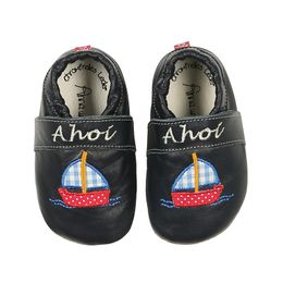 Anna und Paul® - Krabbelschuhe AHOI in marine, Gr.25