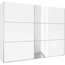 Schwebetürenschrank Rauch "Kronach" Schränke Gr. B/H/T: 218 cm x 210 cm x 59 cm, 2 St., weiß Schwebetürenschränke und Schiebetürenschränke