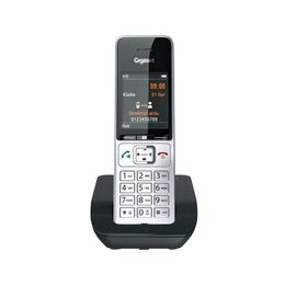 Gigaset Comfort 500 Schnurlostelefon Black-Chrome Festnetztelefon