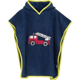 Playshoes Badeponcho Frottee-Poncho Feuerwehr
