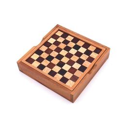 ROMBOL Denkspiele Spiel, Legespiel Schachbrett-Puzzle