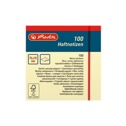 Herlitz Haftnotizblock Pelikan 790287 Haft-Notizblock 100 Blatt 75x75 mm