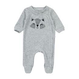 CARR&Eacute;MENT BEAU Kinder Grau Strampler f&uuml;r Jungen