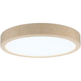 Paulmann LED Panel Cosara 15W 4000K 300mm beige IP44, LED fest integriert, Neutralweiß, beige