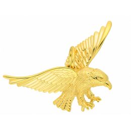 Adelia´s Adelia´s Kettenanhänger 333 Gold Anhänger Adler, Goldschmuck für Damen, goldfarben