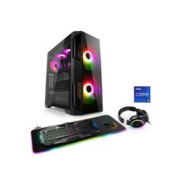 CSL HydroX V29110 Gaming-PC (Intel® Core i9 13900F, GeForce RTX 3060, 16 GB RAM, 1000 GB SSD, Wasserkühlung), schwarz