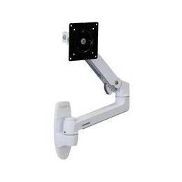 Ergotron LX Monitor Arm, Monitorhalterung weiß Geeignet für: Monitor Befestigungsart: Klemmvorrichtung Geräteanzahl: 1 Stück Tragkraft: 11,3 kg