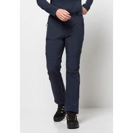 Softshellhose Jack Wolfskin "STOLLBERG PANTS M" Gr. 46, Normalgrößen, blau (night, blue) Herren Hosen Softshellhosen