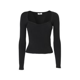 Influencer Pullover Damen Gr&ouml;&szlig;e S schwarz