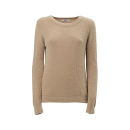 Influencer Pullover Damen Gr&ouml;&szlig;e S beige
