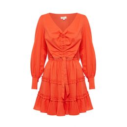 S&aacute;vel Kleid 'OLIA' Damen Gr&ouml;&szlig;e 38 orange Winterkleid