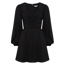 Tussah Kleid 'ARIYAH' Damen Gr&ouml;&szlig;e 34 schwarz Winterkleid