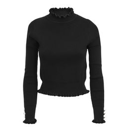 Influencer Pullover Damen Gr&ouml;&szlig;e S schwarz