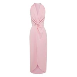 Tussah Kleid 'KARMEN' Damen Gr&ouml;&szlig;e 42 pink / rosa Winterkleid