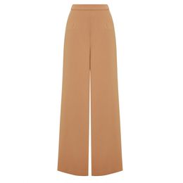 Tussah Hose 'HOLLY' Damen Gr&ouml;&szlig;e 34 camel