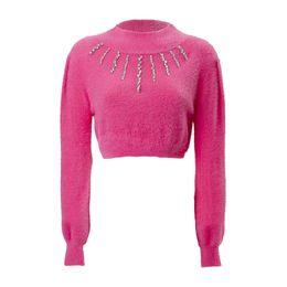 Influencer Pullover Damen Gr&ouml;&szlig;e S pink
