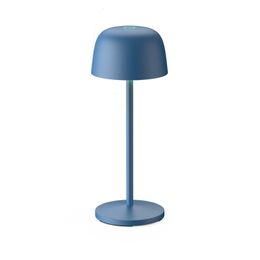 LINDBY Arietty LED-Akku-Tischleuchte, blau