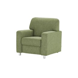 Smart Sessel Valencia - grün - Materialmix - 88 cm - 90 cm - 93 cm - Möbel Kraft