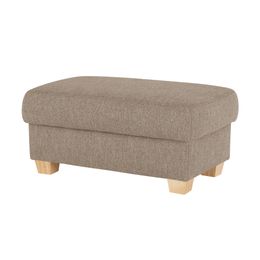 Smart Hocker Valencia - braun - Materialmix - 100 cm - 45 cm - 60 cm - Möbel Kraft