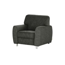 Smart Sessel Valencia - schwarz - Materialmix - 96 cm - 90 cm - 93 cm - Möbel Kraft