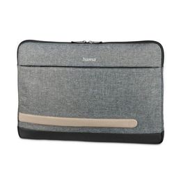 Hama Laptoptasche Notebook Sleeve, Laptop Sleeve Schutzhülle bis 34 cm (13,3), grau