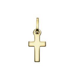 Vivance Kettenanhänger 333 Gold Motiv Kreuz, gelb