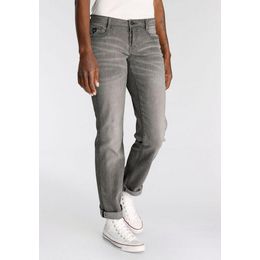 alife and kickin Alife & Kickin Low-rise-Jeans Straight-Fit AileenAK NEUE KOLLEKTION, grau