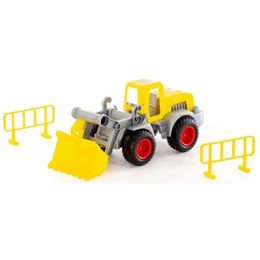 WADER QUALITY TOYS Spielzeug-Radlader ConsTruck Schaufellader Raupe Baustelle