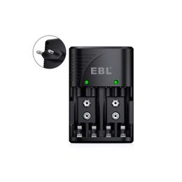EBL Schnell Batterie-Ladegerät für AA/AAA Akku Akku-Ladestation