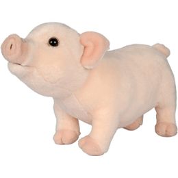 Uni-Toys Kuscheltier Schwein rosa
