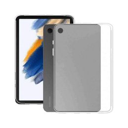 Wigento Tablet-Hülle Für Samsung Galaxy Tab A8 10.5 2021 X205 X200 Transparent Tablet Tasche Hülle Case TPU Silikon dünn