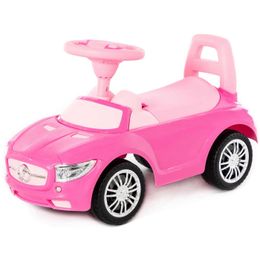 Polesie Rutscherauto Rutscherfahrzeug pink Super Car Nr.1 mit Sound