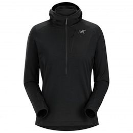 Arc'teryx Arc'teryx - Women's Delta Half Zip Hoody - Fleecejacke Gr S schwarz