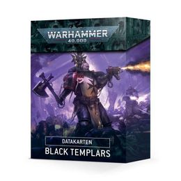 Games Workshop Modellbausatz Datakarten: Black Templars (Deutsch)