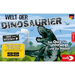 Noris Spiel, Welt der Dinosaurier, Made in Germany, bunt