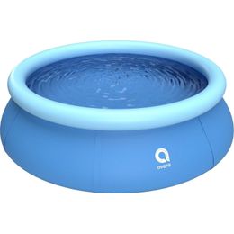 AVENLI Quick-Up Pool Prompt Set Pool 244 x 63 cm (Aufstellpool mit aufblasbarem Ring)