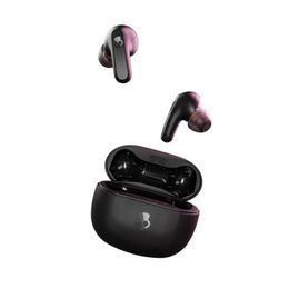 Skullcandy Headset Skullcandy Rail TW wireless In-Ear-Kopfhörer (Clear Voice Smart Mic: smartes Mikro mit hoher Sprachqualität l Voreingestellte + benutzerdefinierte 5-Band-EQ-Modi (einschließlich Musik