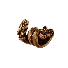 NKlaus Diadem Wikinger Bartperle Viking Dogs Zopfschmuck Bronze