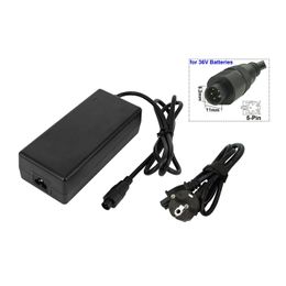 PowerSmart CAA081020E.502 Batterie-Ladegerät (36V 2A für Elektrofahrrad FISCHER ECU 1601