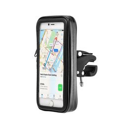 MidGard Fahrrad- und Motorrad-Halterung Universal m Spritzwasserdichter Tasche Smartphone-Halterung