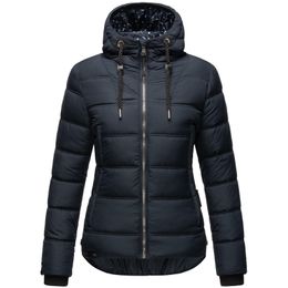 Navahoo Damen Steppjacke Warm gesteppte Winterjacke mit Kapuze Renesmee