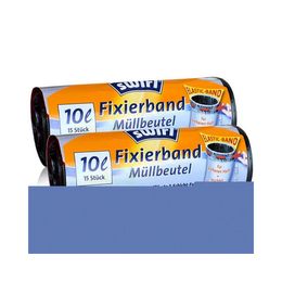 Swirl Müllbeutel 2x Swirl Fixierband Müllbeutel 10L (15 stk./Rolle)