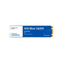 Western Digital WD Blue SA510 250 GB SSD-Festplatte (250 GB) Steckkarte"